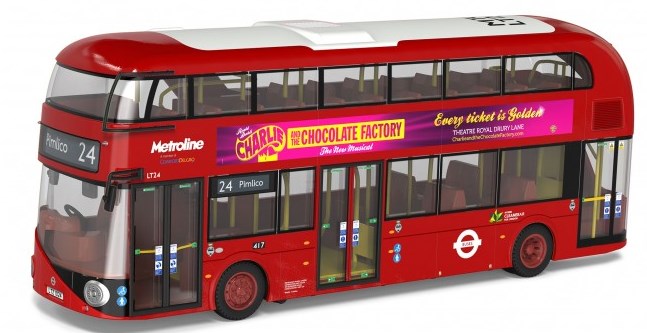 Corgi's New Charlie and the Chocolate Factory London Bus - World ...