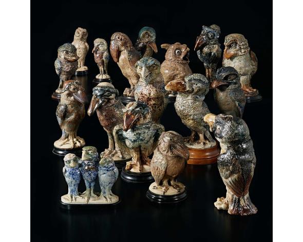 Martin & Brothers Martinware Birds flock to Phillips New York