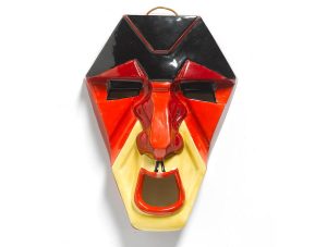 Clarice Cliff Bizarre Grotesque Masks by Ron Birks - World Collectors Net