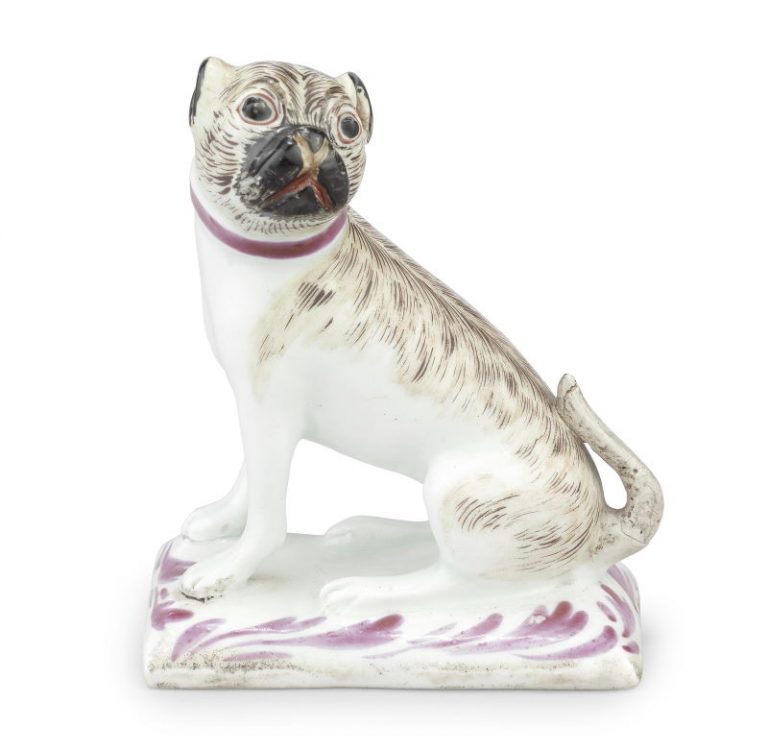 Lowestoft Porcelain Cats and Pugs Price Guide - World Collectors Net