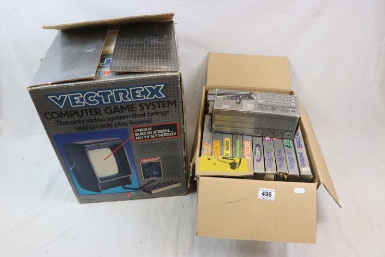The Vectrex Video Game Console information and price guide - World ...