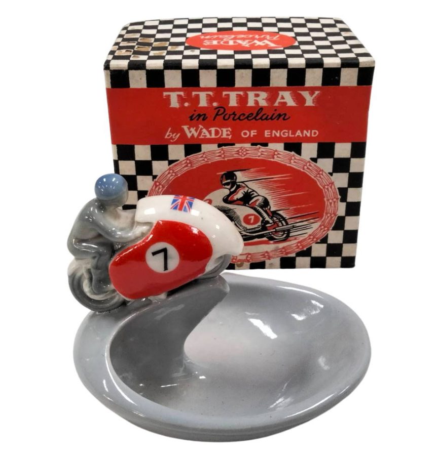 Wade Isle Of Man Motorcycle TT Tray Dish Price Guide