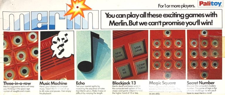 A Nostalgic Look Back at Merlin The Electronic Wizard Game
