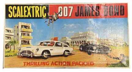 Rare 007 James Bond Scalextric Set Goes to Auction