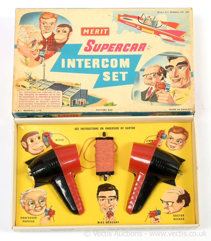 Gerry Anderson Supercar Collectables and Supercar Toys