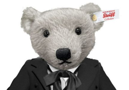 The Doctor Who 60th Anniversary Bear by Steiff