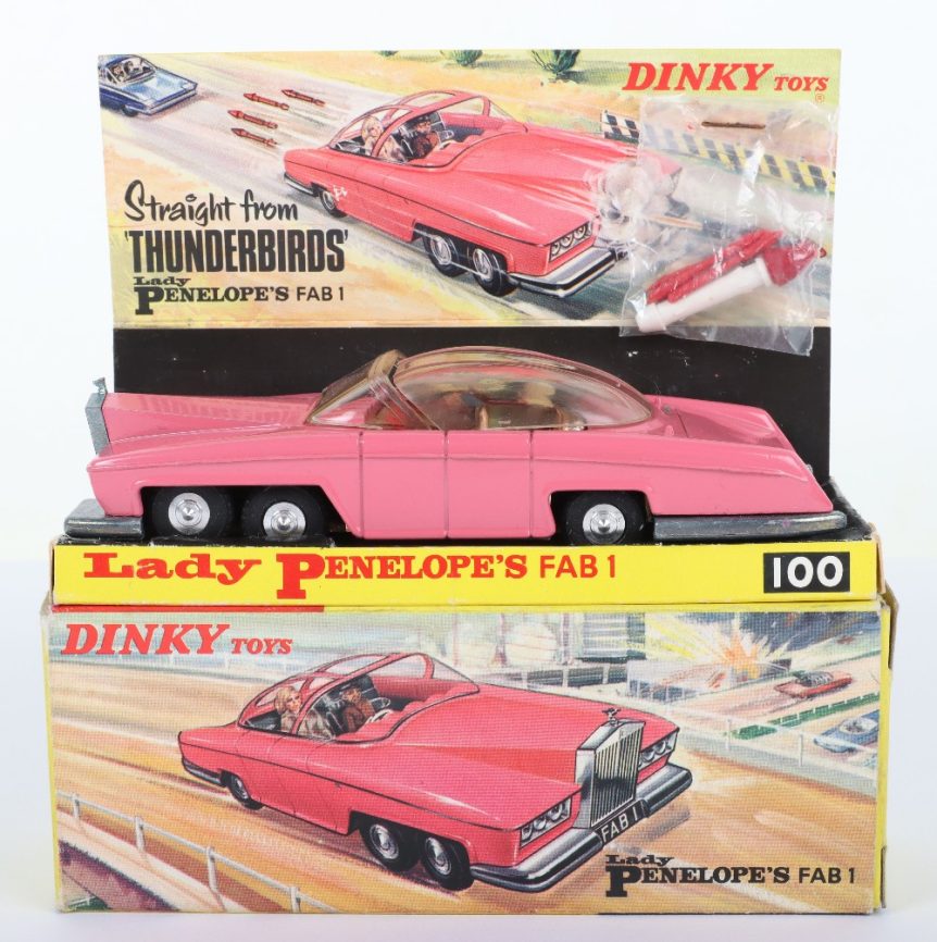 Dinky Toys 100 Lady Penelope's FAB 1 information and price guide