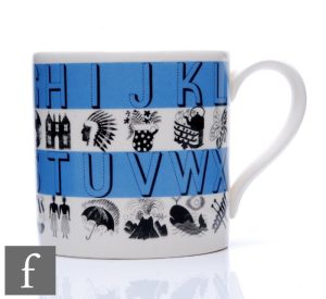 Eric Ravilious Alphabet Mug and Alphabet Seriesware