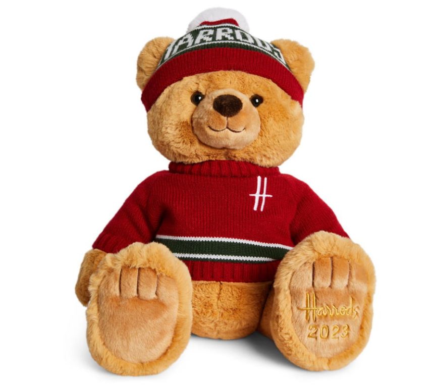 Ethan the Harrods Christmas Bear 2023
