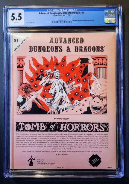 Classic D&D Modules A Collector's Guide to AD&D S1-S4 Modules - World ...