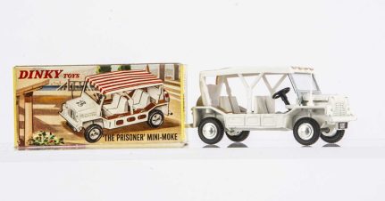 Dinky Toys 106 The Prisoner Mini Moke information and price guide ...